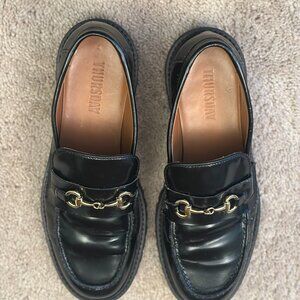 Shoes | Thursday Boot Co Black Leather Penny Loafers | Poshmark